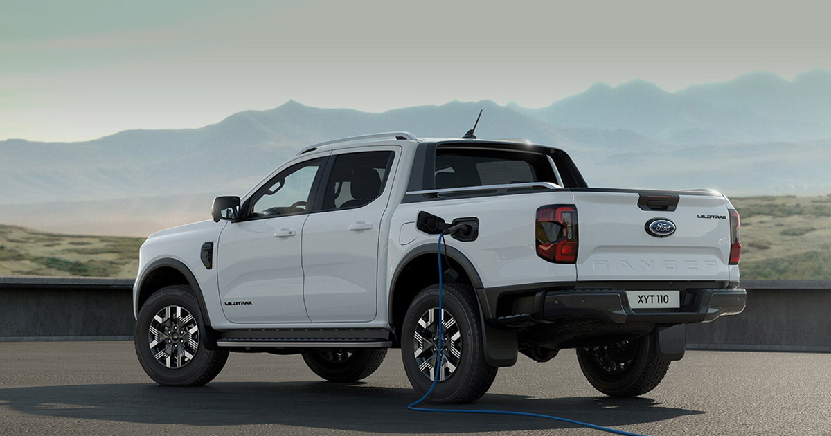 Den helt nye Ford Ranger Plug-in Hybrid | Ford DK