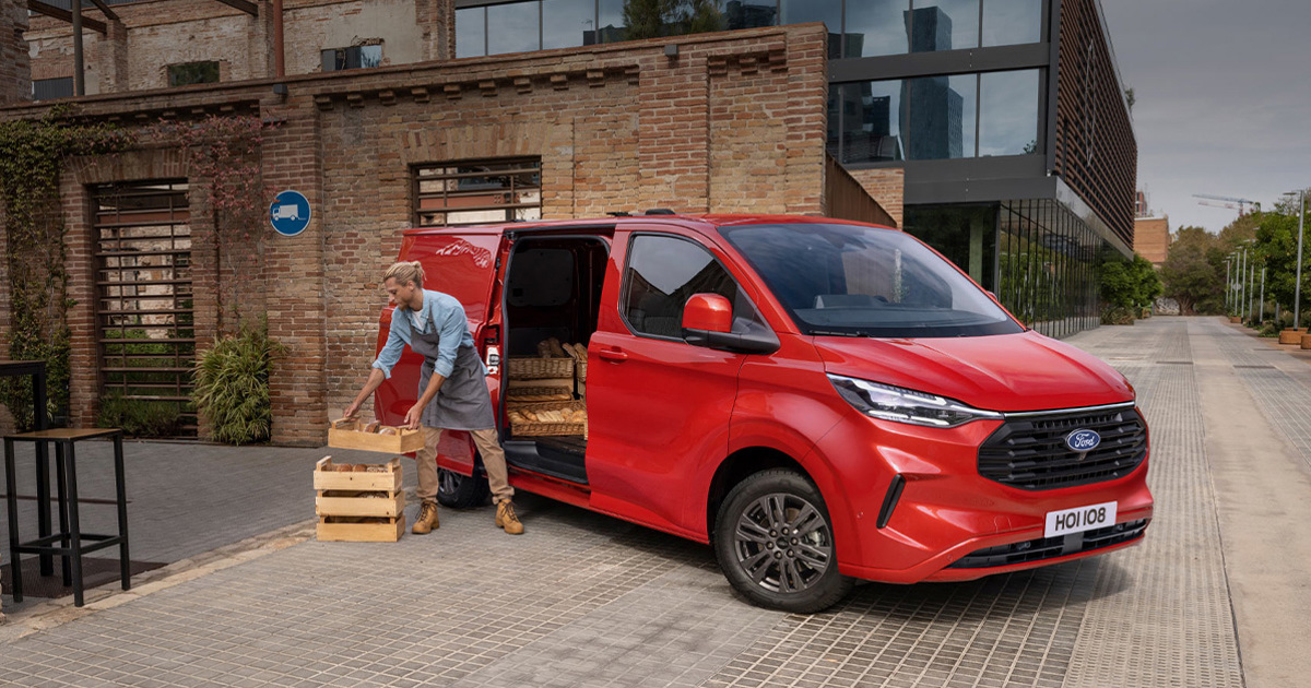 Ny Ford Transit Custom Van | Ford DK