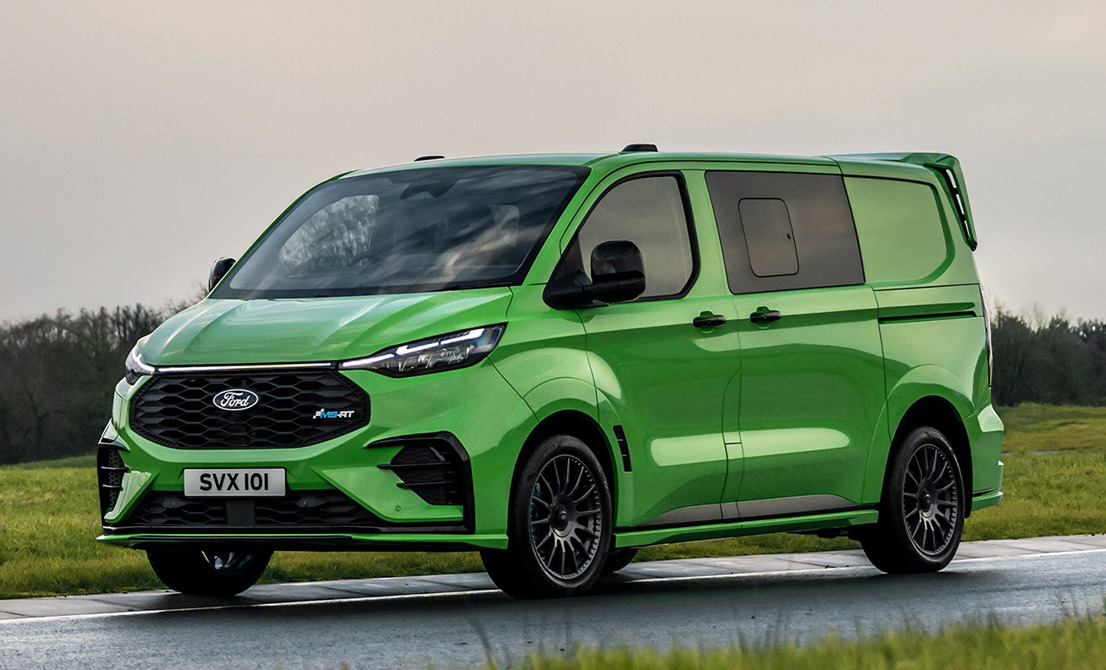 Ford Transit Custom® MS-RT | Sporty design og performance